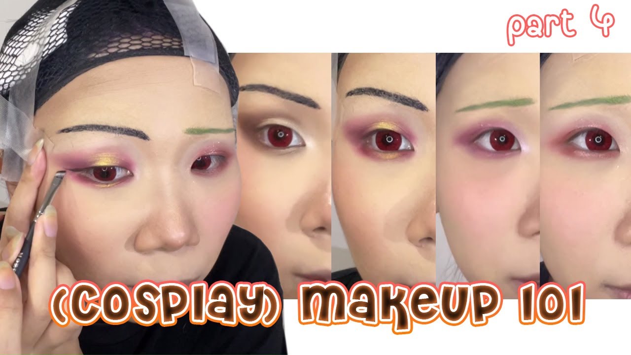 (COSPLAY) Makeup 101 - Part 4 Basic Eyeshadow Looks & Eyeliner - YouTube