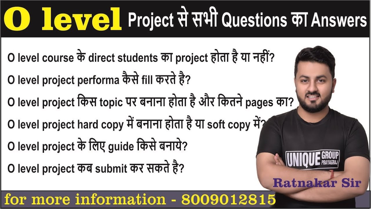 #Olevel project Complete information | O level Project Submission ...