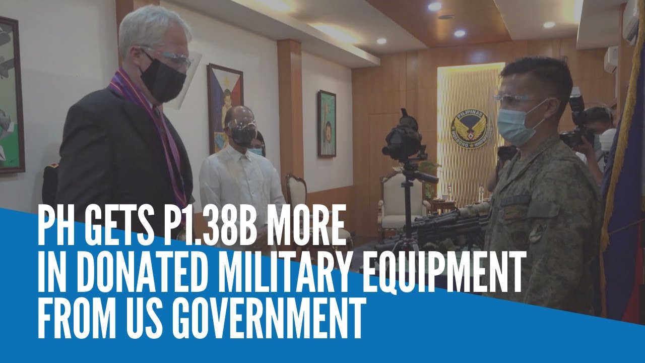 PH gets P1.38B more in donated military equipment from US government ...