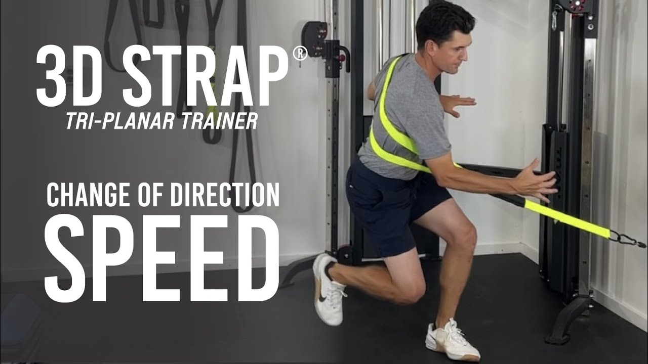 3D Strap for Change of Direction Speed and Knee Injury Prevention - YouTube