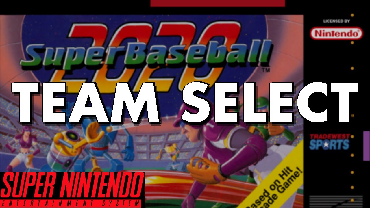 2020 Super Baseball (SNES) OST - Team Select - Remastered Soundtrack ...
