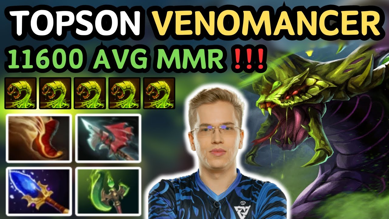 🔥 7.37 TOPSON VENOMANCER Midlane Highlights Plague Carrier 🔥 Ez vs W33 ...