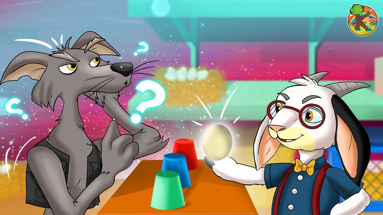 Wolf and Seven Little Goats - Genius Goat - Riddles | KONDOSAN English ...