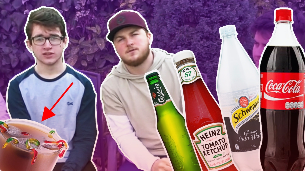 MOST DISGUSTING DRINK CHALLENGE!! w/ WASHY - YouTube