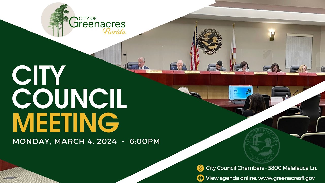 March 4, 2024 - City Council Meeting - YouTube