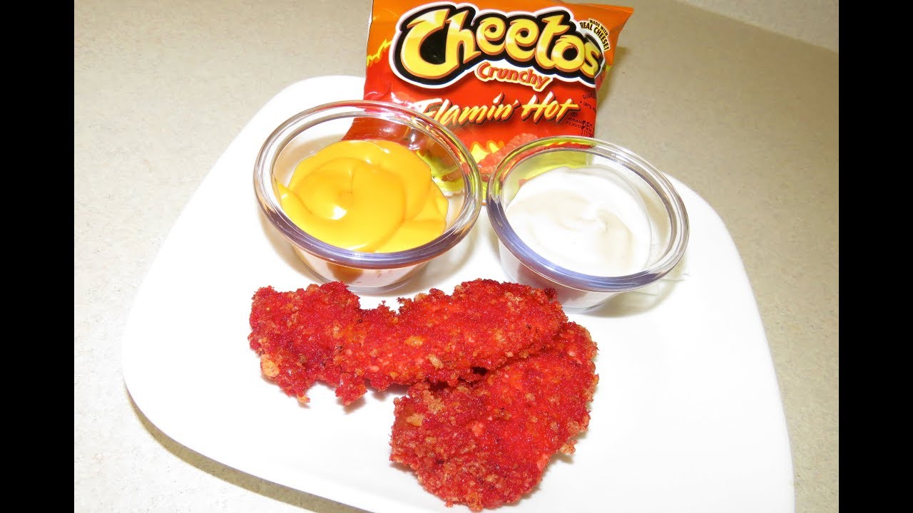 HOW TO MAKE FLAMIN’ HOT CHEETO CHICKEN STRIPS (Ft. Floc And Mel Gang ...