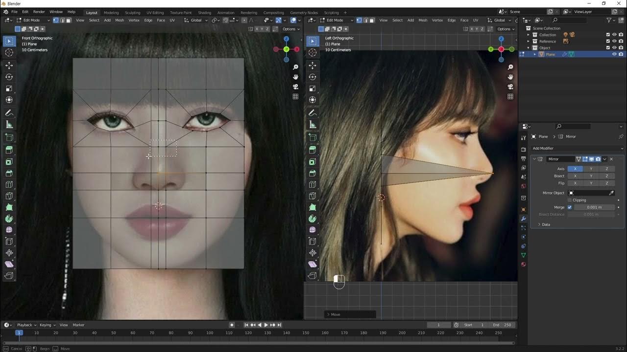 [Blender] Face Modeling _01 - YouTube
