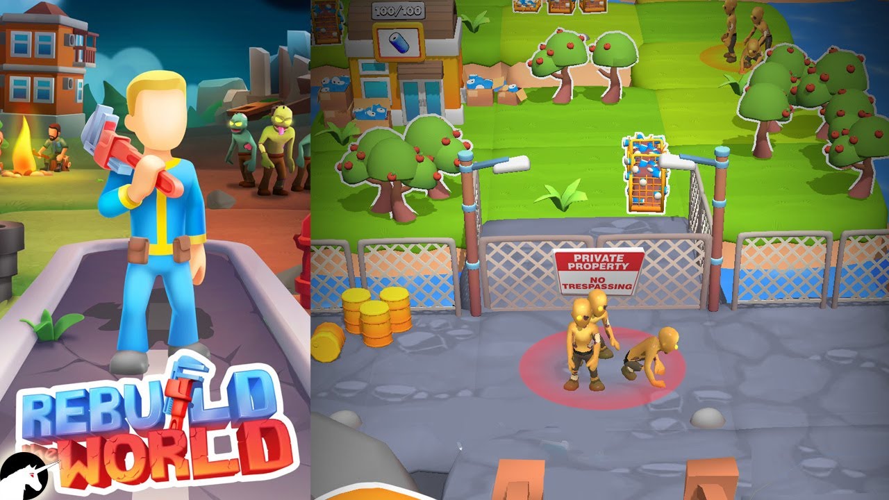 Rebuild the World Earth idle gameplay - YouTube