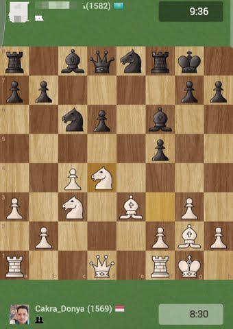 #chess | Langkah Raja dikunci oleh lawan, Promosi Pion membalikkan ...