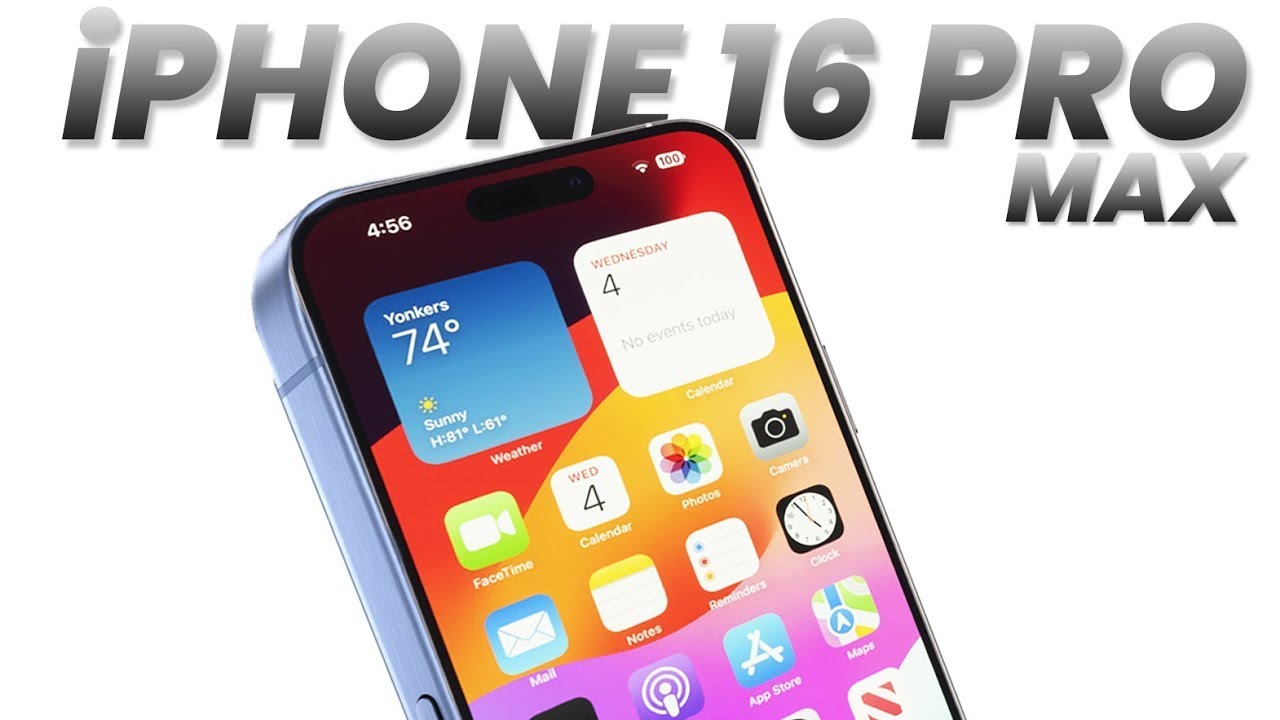 iPhone 16 Pro Max - FIRST IN THE WORLD - YouTube