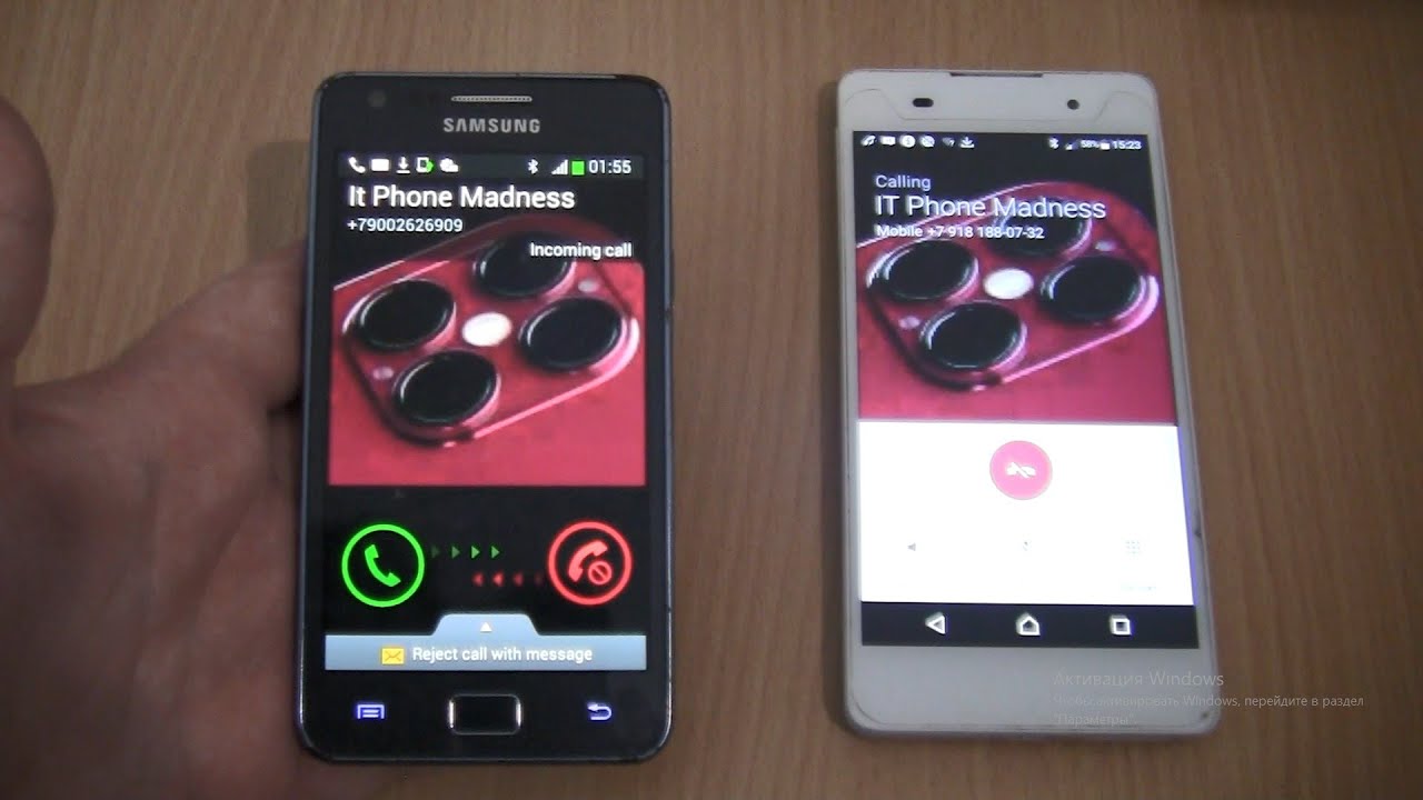 Over the Horizon Incoming call & Outgoing call at the Same Time Samsung ...