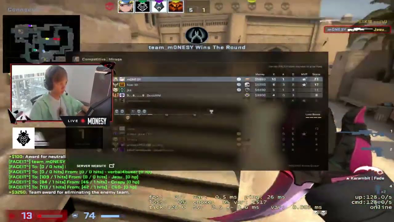 m0NESY 0.000000001 reaction time - YouTube