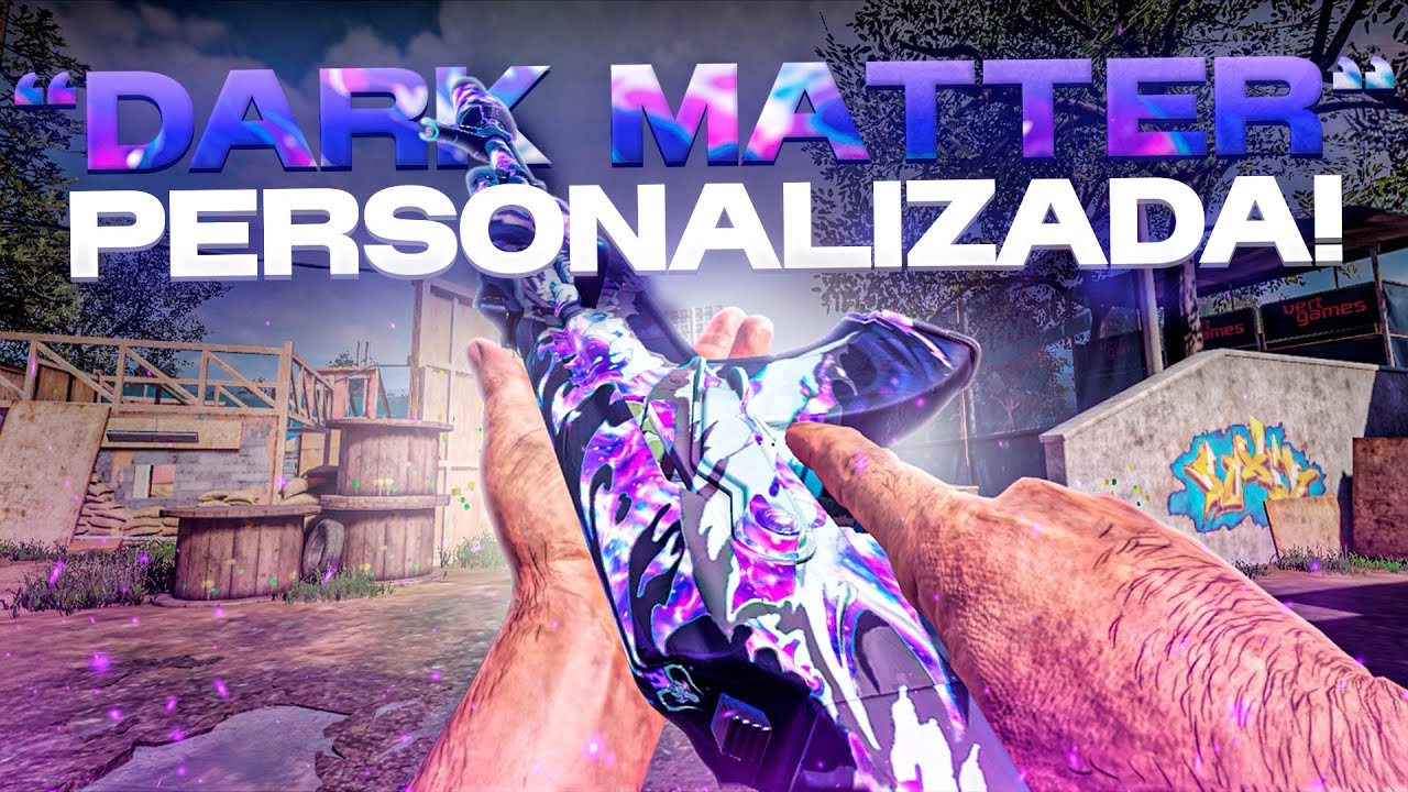 NOVA "DARK MATTER" PERSONALIZADA DO COD MOBILE!? - YouTube