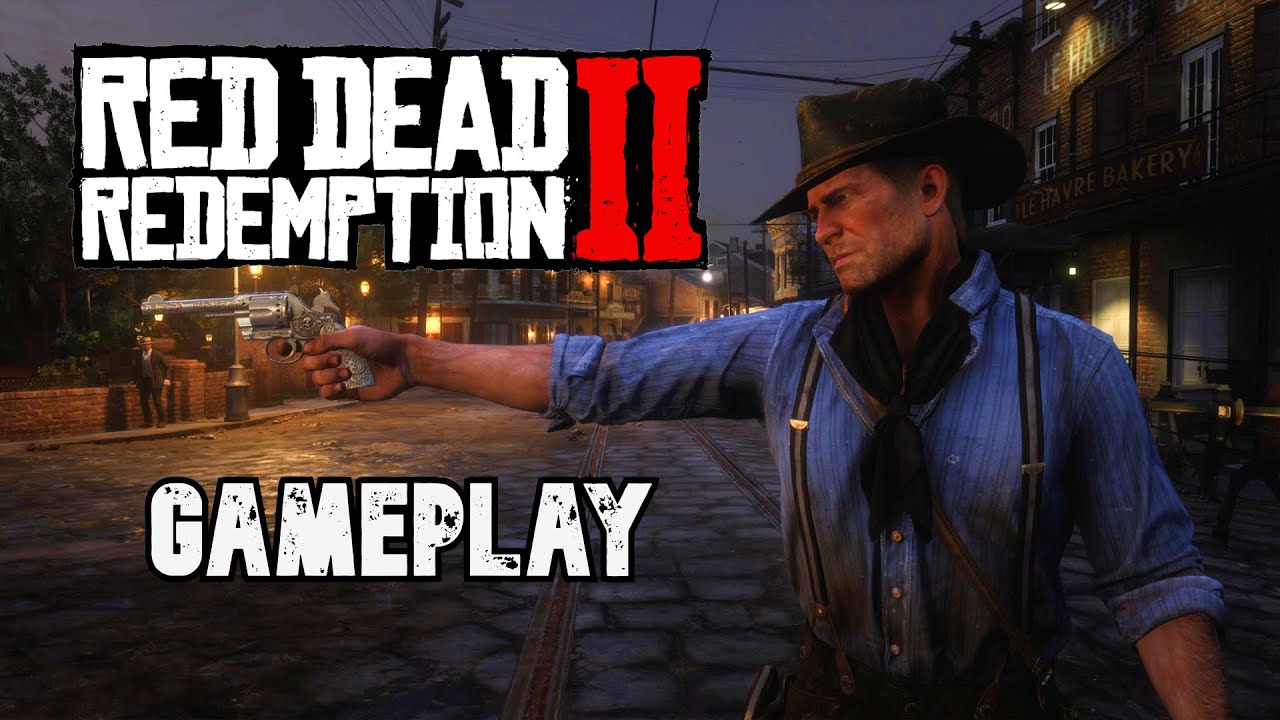 Red Dead Redemption 2 Police Massacre - YouTube