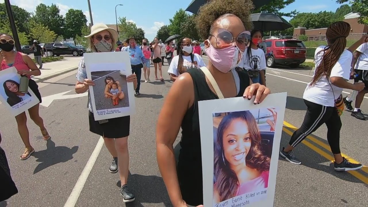 Drive-By Victim, 7, Attends ‘Stop The Gun Violence’ March - YouTube