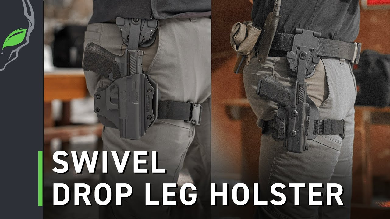 Swivel Drop Leg for ShapeShift and Cloak Mod Holsters - YouTube