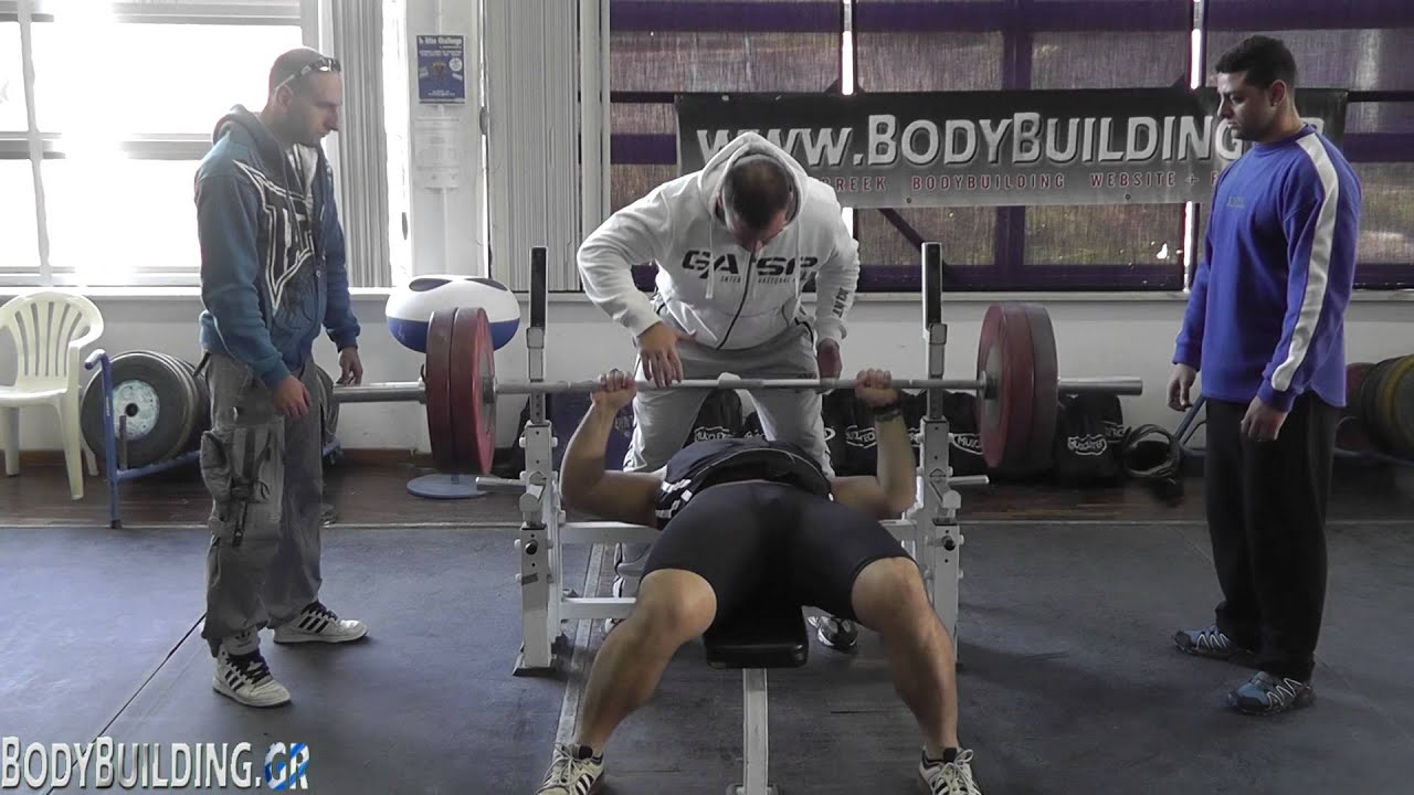 Power Reps Bench Press -100κ. & +100κ - YouTube