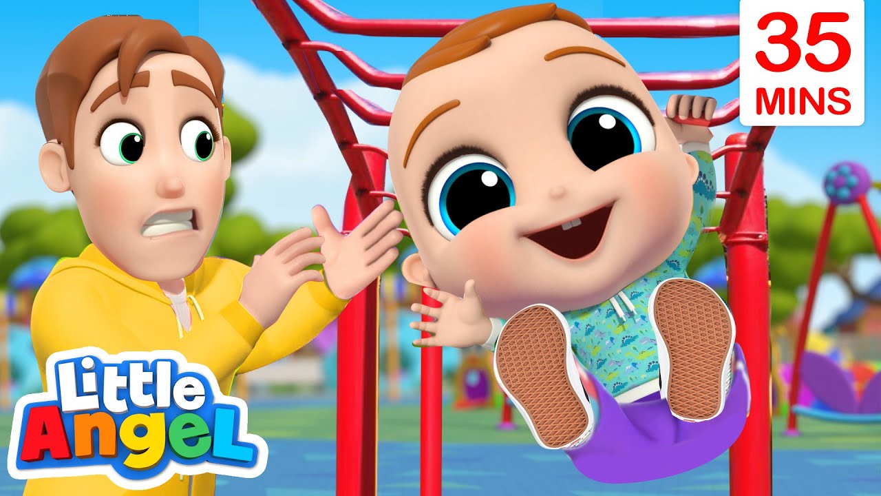 Play Safe At The Playground + More Little Angel Kids Songs & Nursery ...
