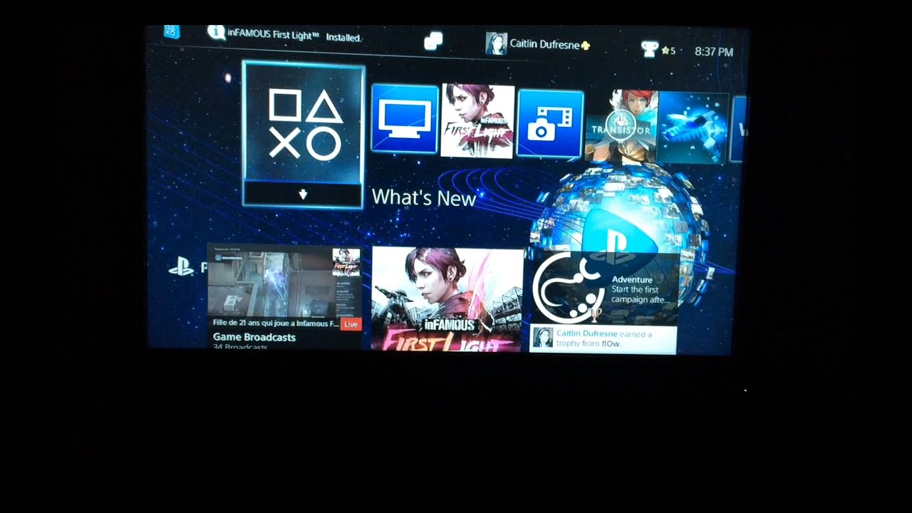 PS4 Playstation Now Theme - YouTube