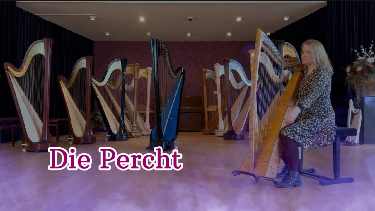 Die Percht on Jolie Harp #spooky #dark #harp #music #composer #harpist ...