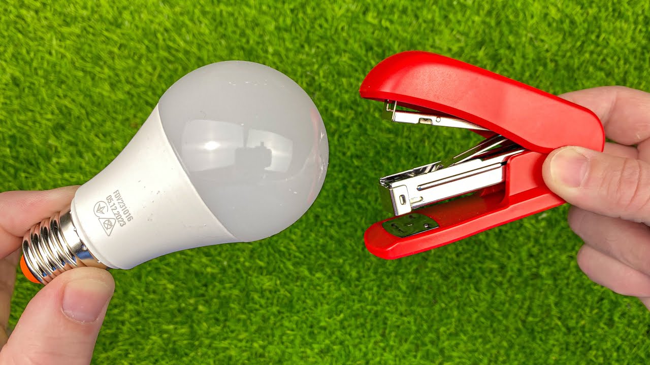 Take a Common Stapler and Fix All the LED Lamps in Your Home! How to ...