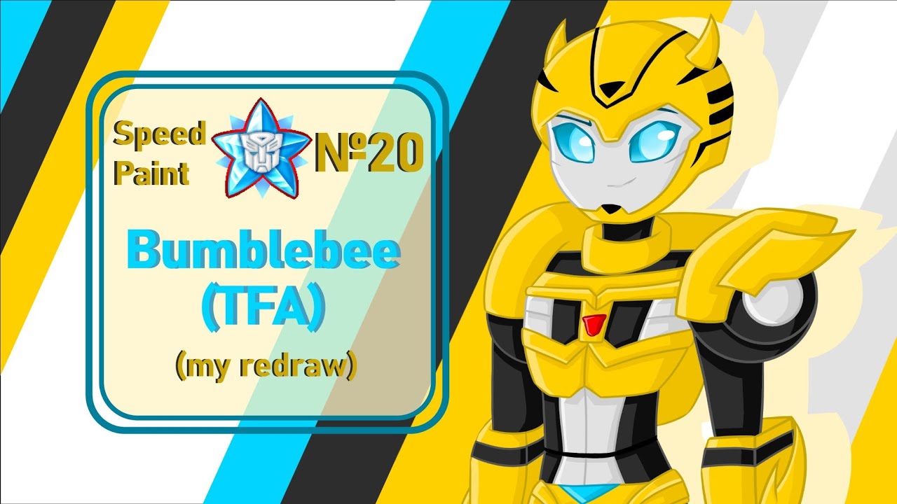 Speedpaint 20 // Bumblebee (TFA) (my redraw) - YouTube