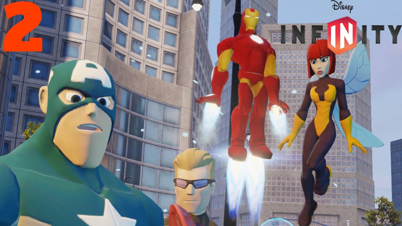 Disney Infinity 2.0 - Avengers Playset Part 2 - Helping Out Wasp - YouTube
