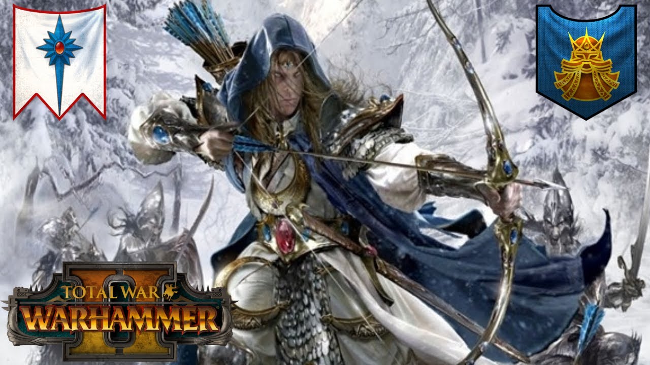 Alith Anar With An Old Classic. High Elves Vs Dwarfs. Total War ...