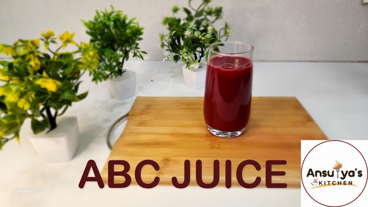 ABC Juice Recipe | Apple Beetroot Carrot Juice Recipe - YouTube
