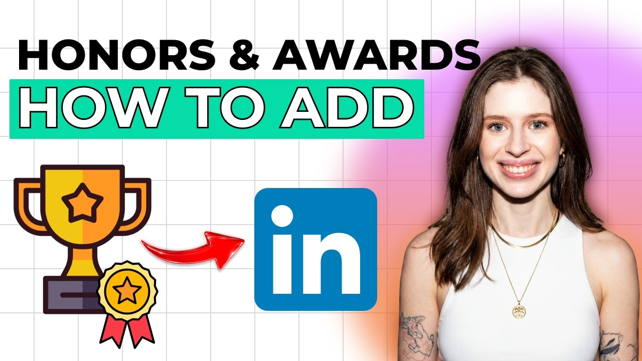 How to Add Honors and Awards in LinkedIn [2026 Full Guide] - YouTube