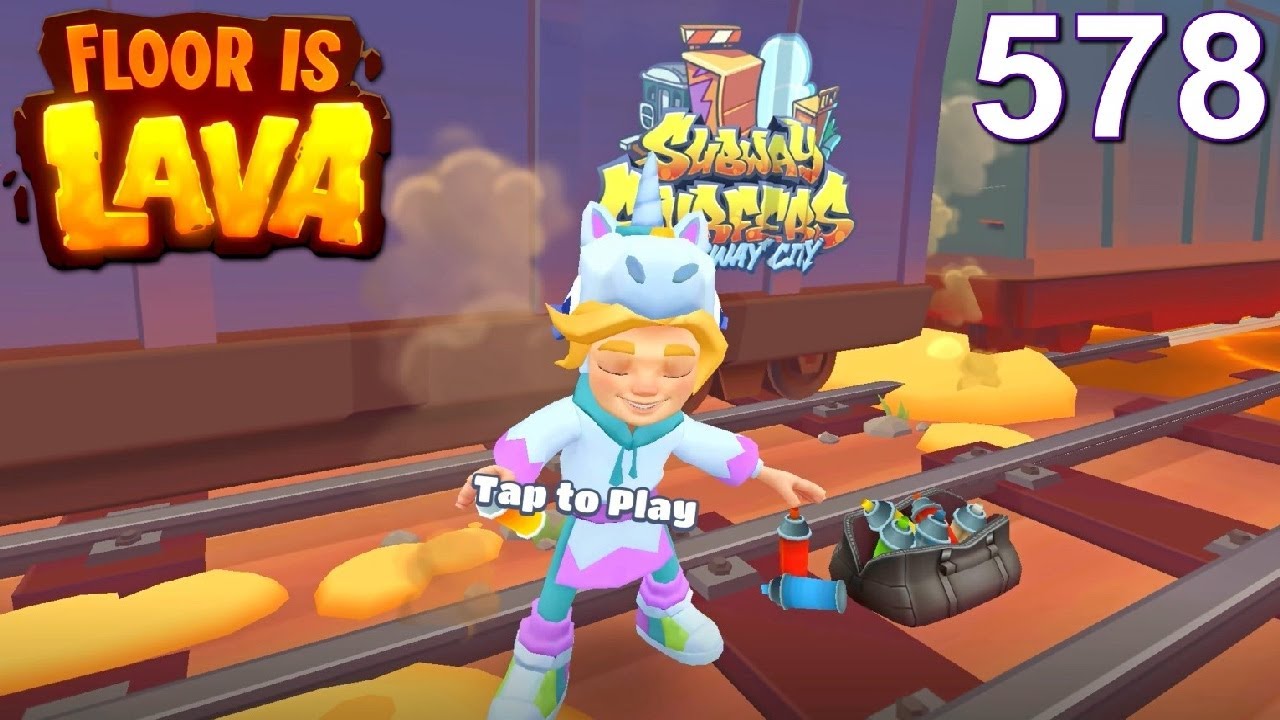 Subway Surfers Floor Is Lava Finlay Fullscreen Episode 578 Gameplay HD ...