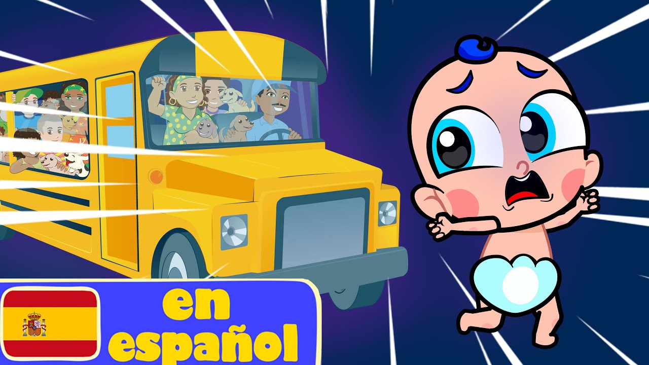Las Ruedas del Autobús Kids Songs and Nursery Rhymes | Tippi Toons en ...