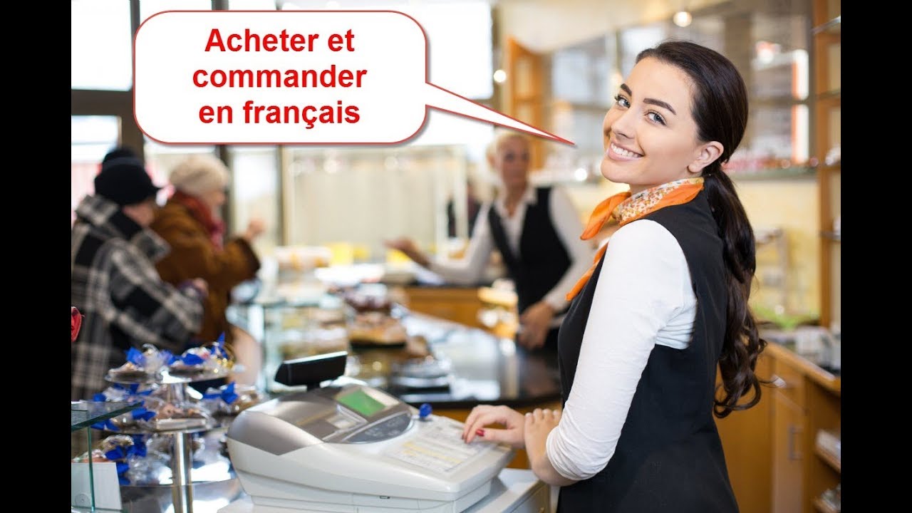 acheter et commander en français - YouTube