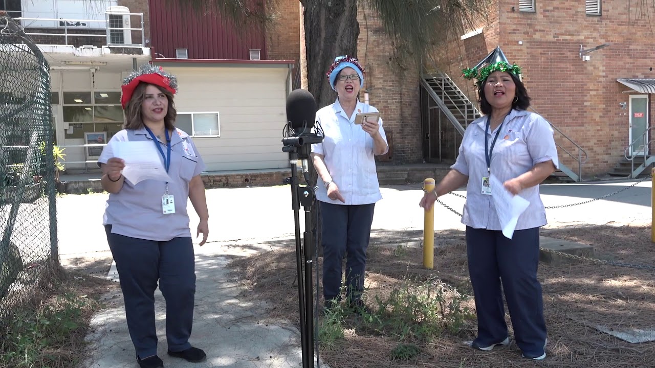 Jingle Bells: The Concord Hospital Mail Room team - YouTube