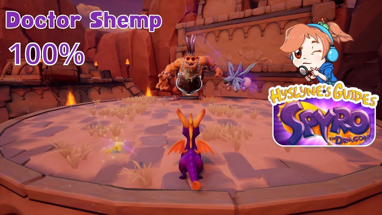 Spyro the Dragon (Reignited Trilogy) - World 2: Doctor Shemp 100% ...