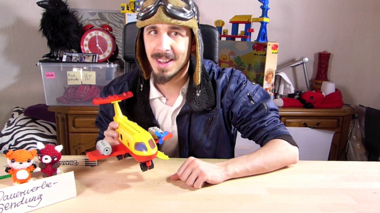 Das beste Duplo Flugzeug aller Zeiten: LEGO® 2641 Jumbo Flugzeug - YouTube