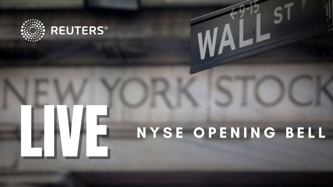 LIVE: NYSE opening bell rings to begin the day's trading - YouTube