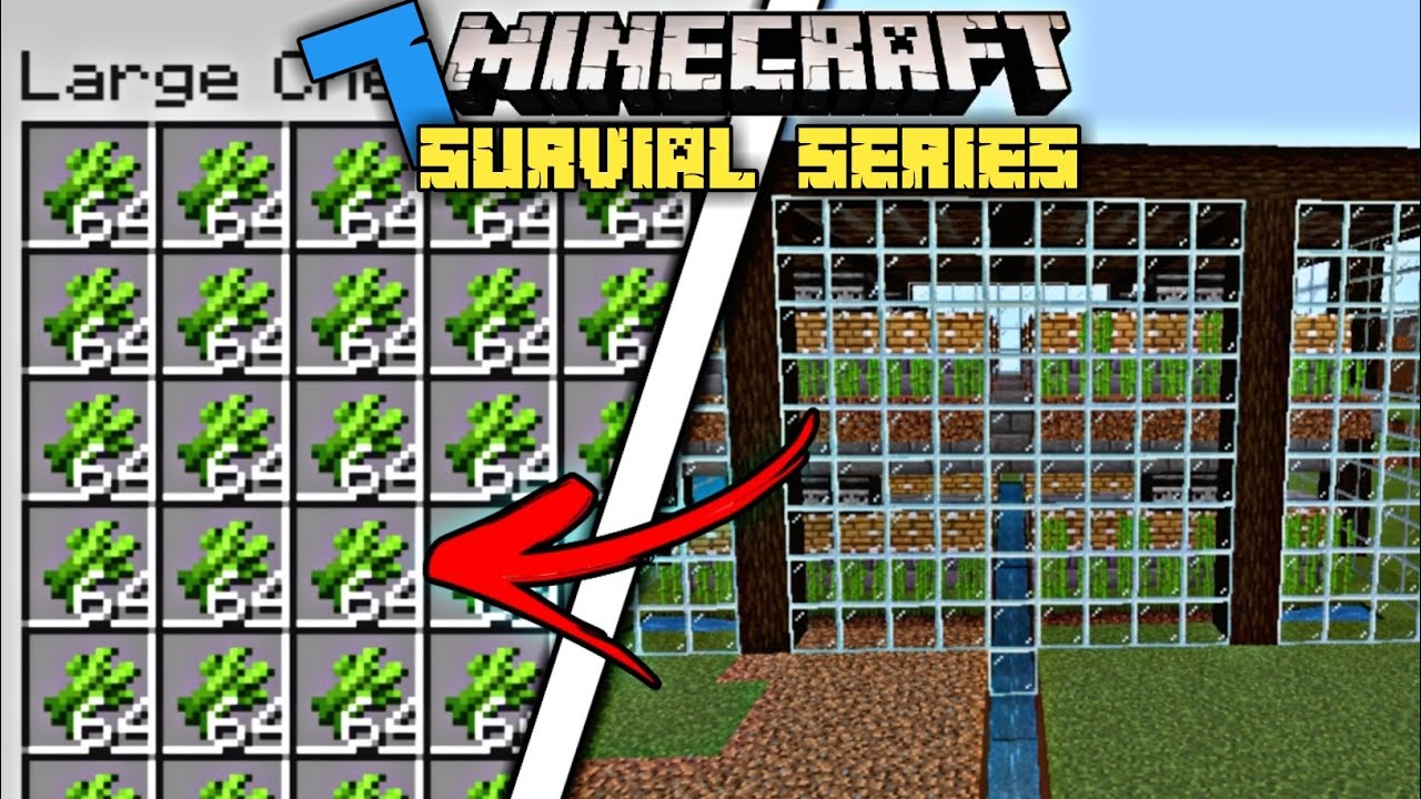 I Made A Best Sugar Cane Farm In Minecraft Survial Series [Part 7 ...
