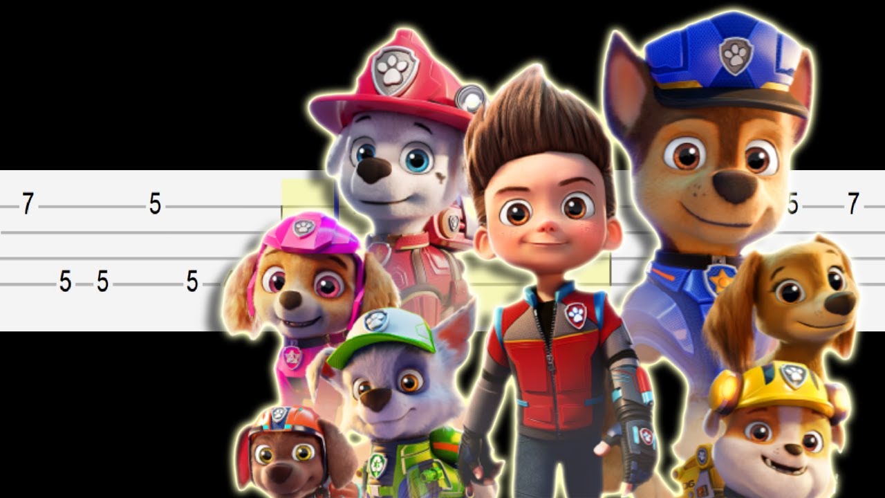 Paw Patrol: The Movie - Good Mood (Easy Ukulele Tabs Tutorial) - YouTube