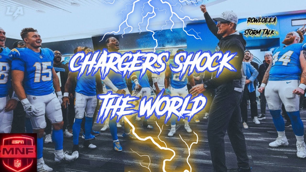 Chargers Shock The World | Sunday Night Football| RowloeEA Storm Talk ⚡ ...