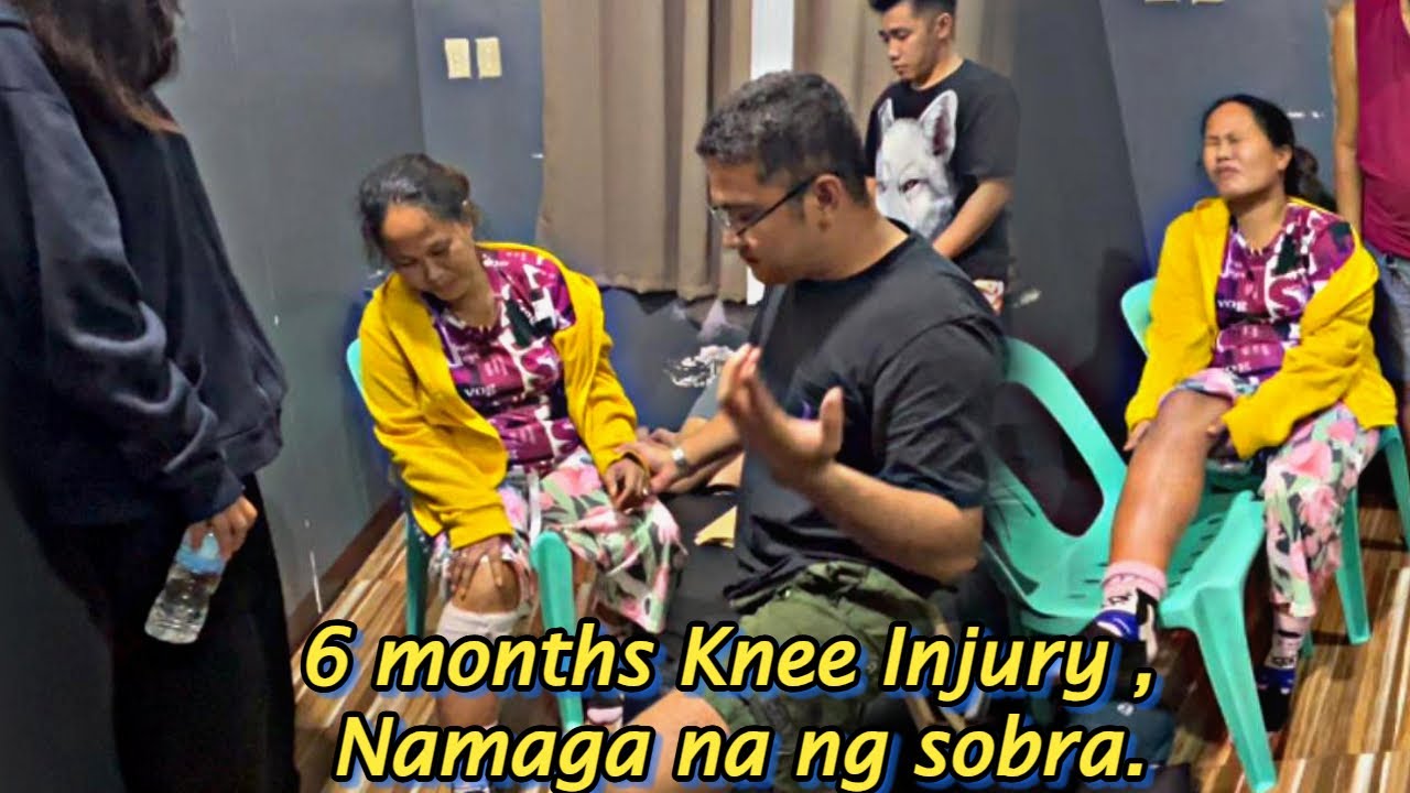 6 months knee injury , namamaga na ng husto. - YouTube