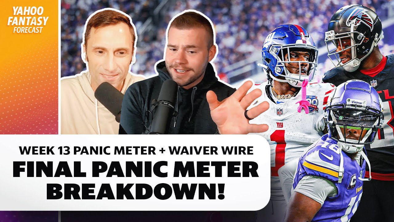 Week 14 waiver wire pickups + Panic Meter finale and final coping ...