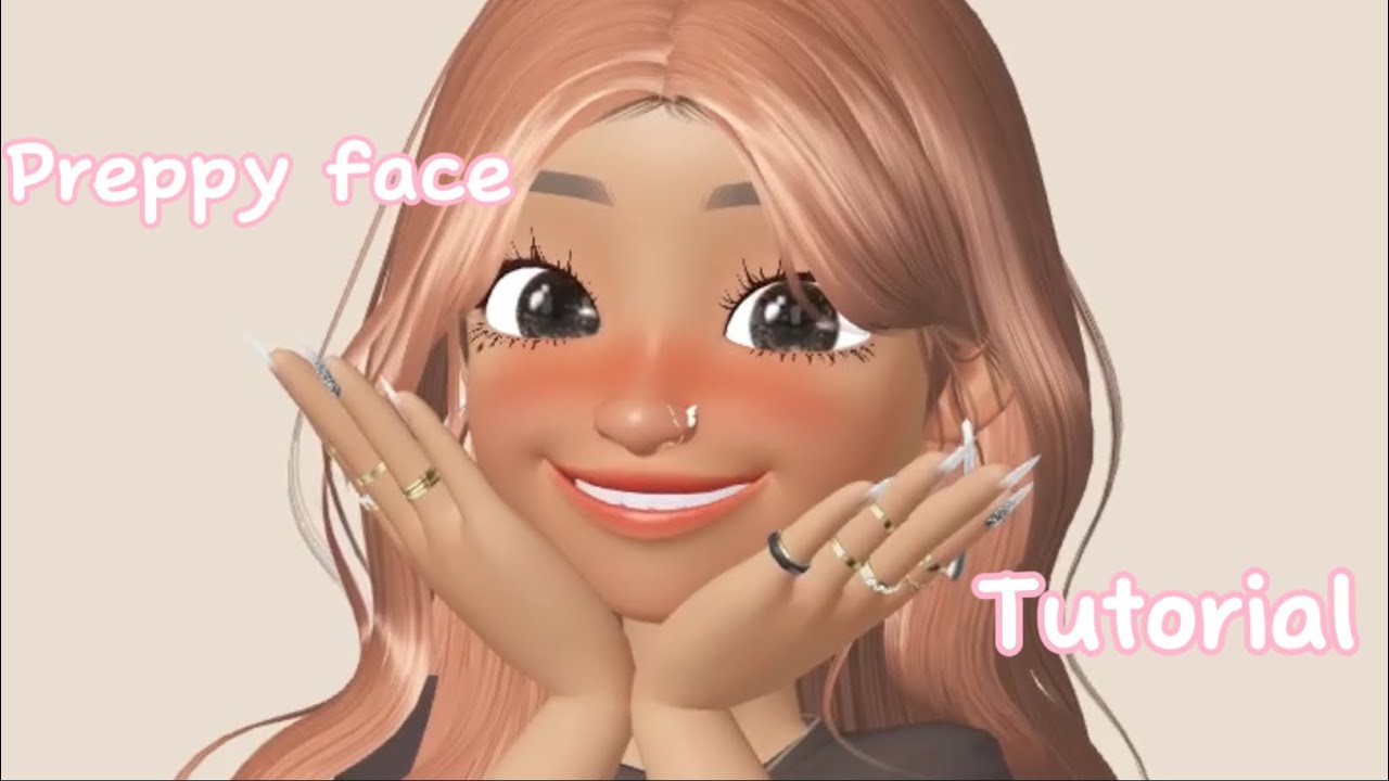 Preppy zepeto face tutorial!🤍 | Mckenna - YouTube
