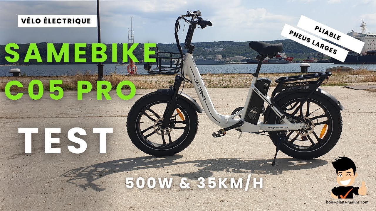 Test du vélo électrique SAMEBIKE C05 PRO : un vélo pratique, puissant ...