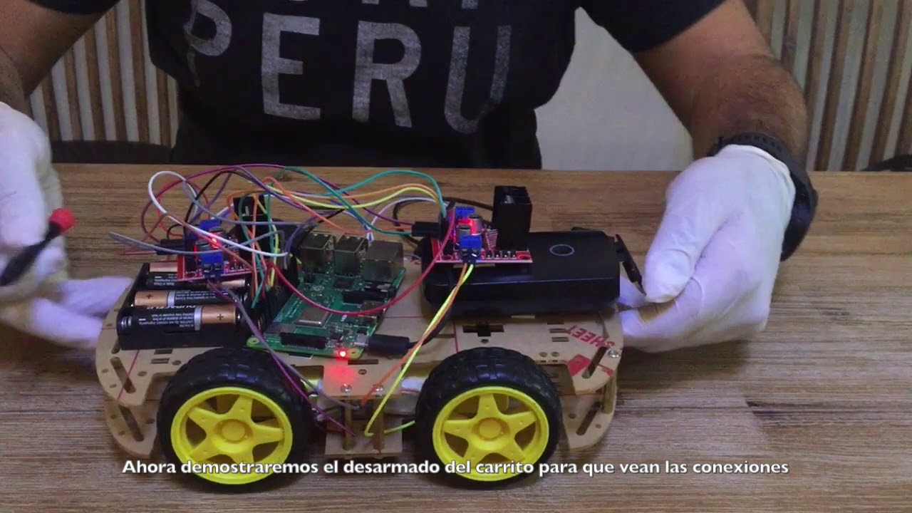 Carro con Raspberry Pi para principiantes - YouTube