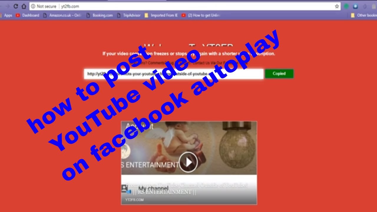How to Tag Someone on YouTube 2017 || RS ENTERTAINMENT || - YouTube