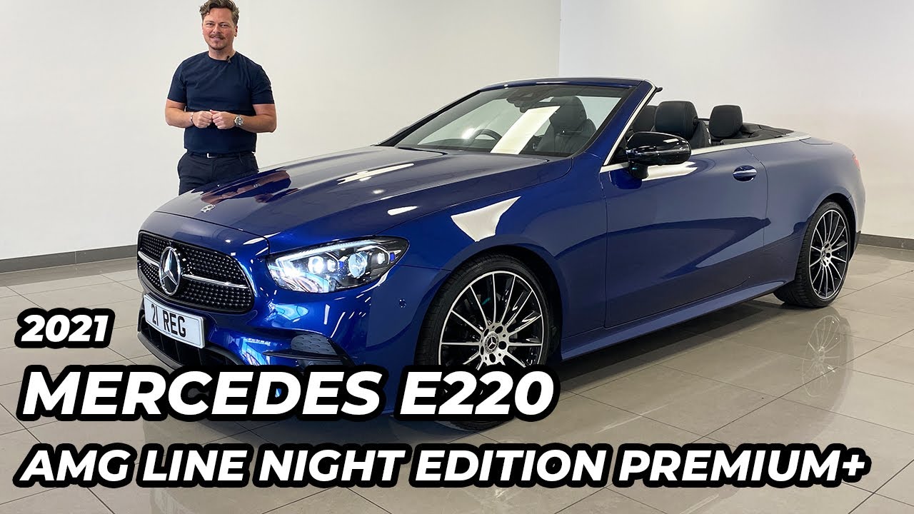 2021 Mercedes E220 2.0D AMG Line Night Edition Premium Plus Convertible ...