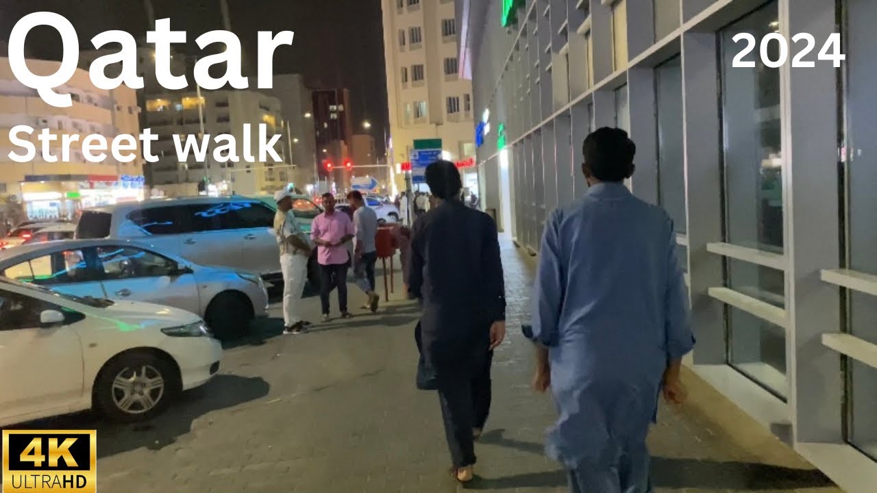 Doha Qatar | Street Walk Tour (4K 60FPS) - YouTube