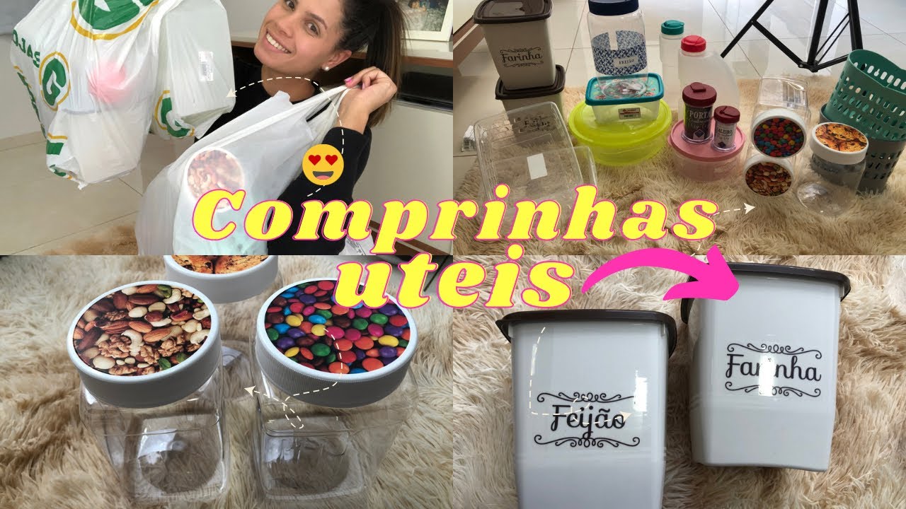 COMPRINHAS ÚTEIS PARA A COZINHA #comprinhas - YouTube