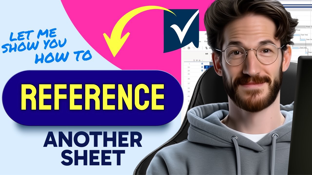 How to REFERENCE ANOTHER SHEET in Smartsheet (Step by Step) - YouTube